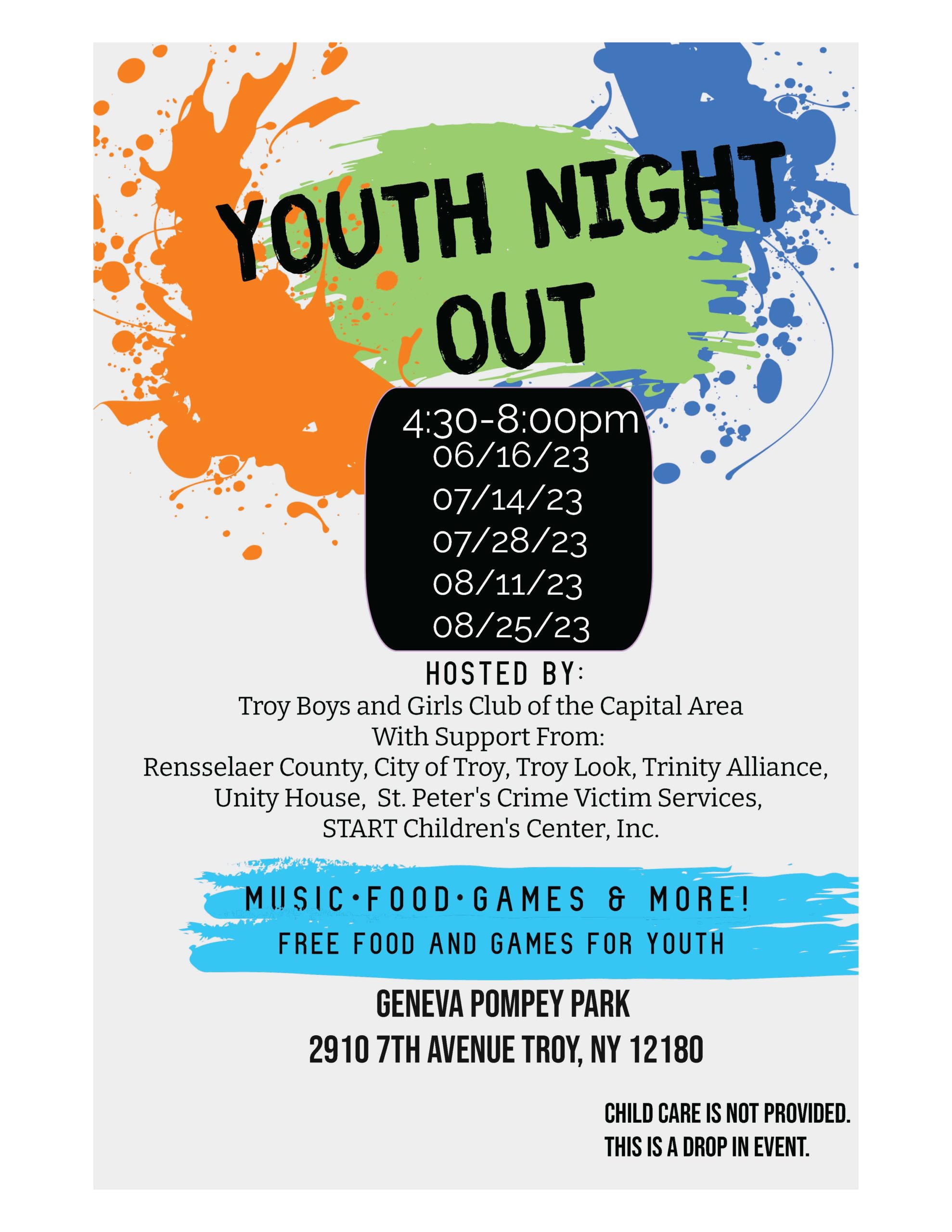 Community Support Programs and Upcoming Events/Activities | Berlin ...