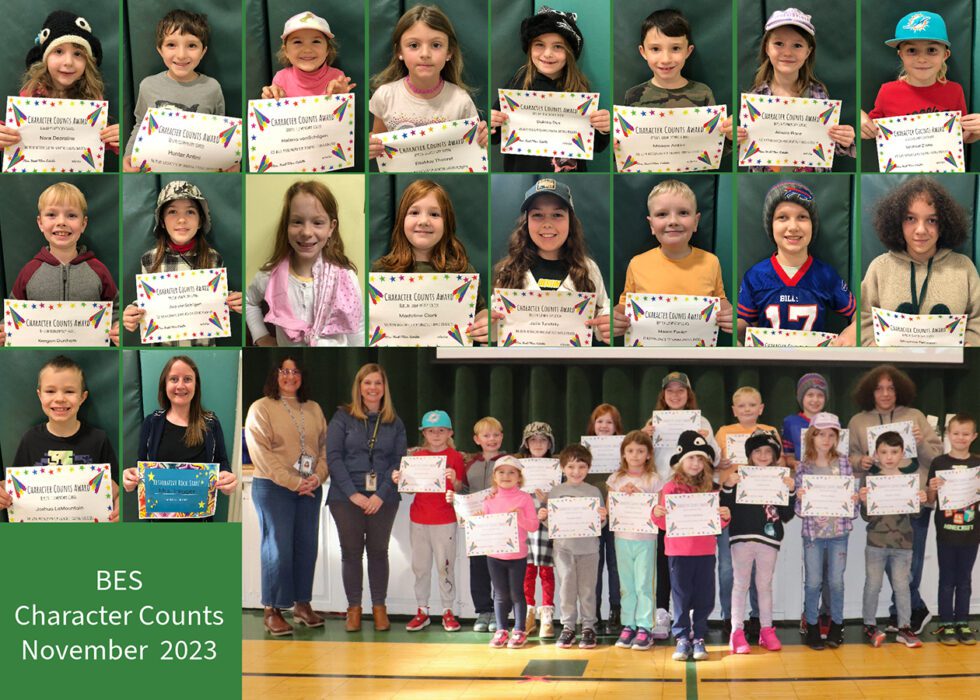 BES' November & December Character Education Assemblies | Berlin ...