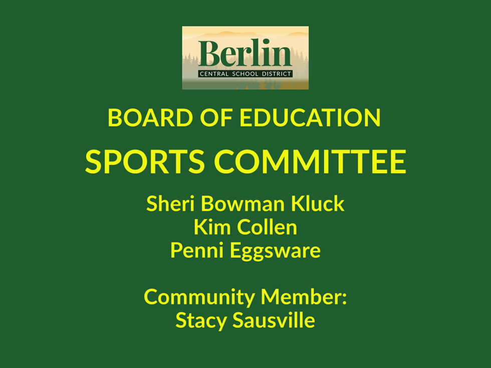 BOE Sports Committee | Berlin Central School District