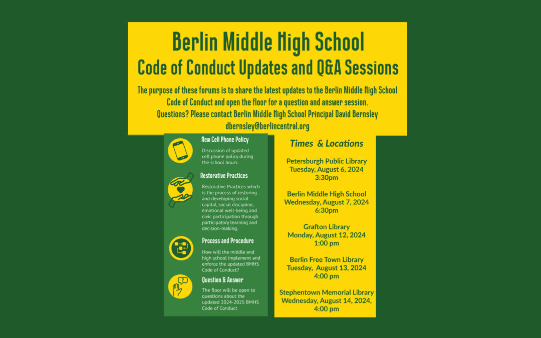 Berlin High School | Berlin Central School District