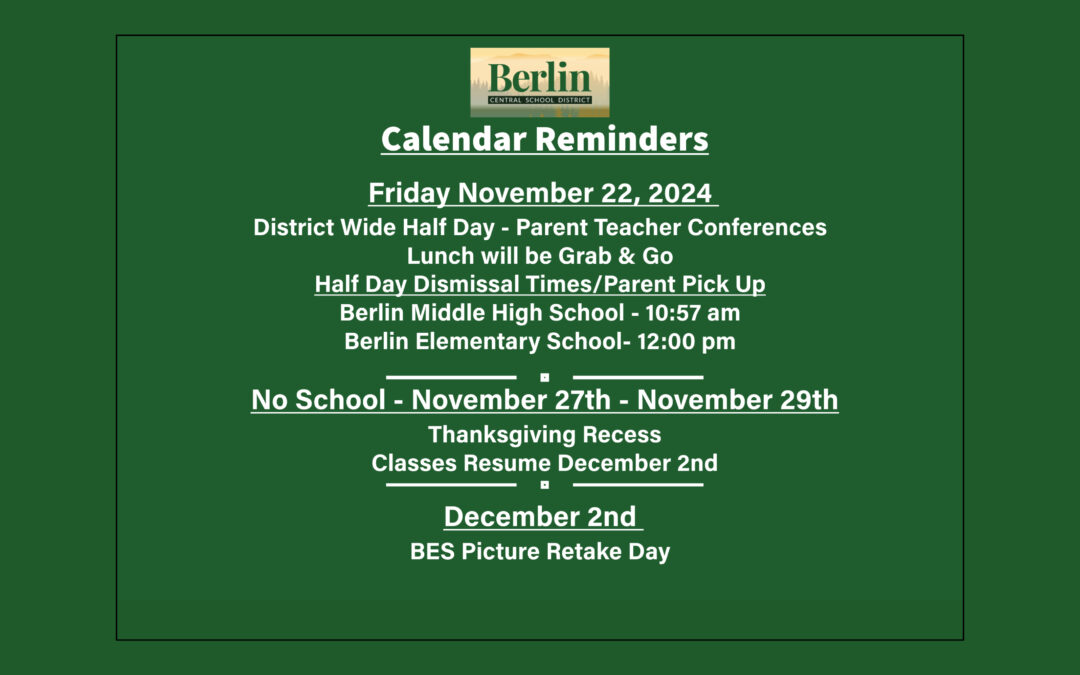 Home | Berlin Central School District
