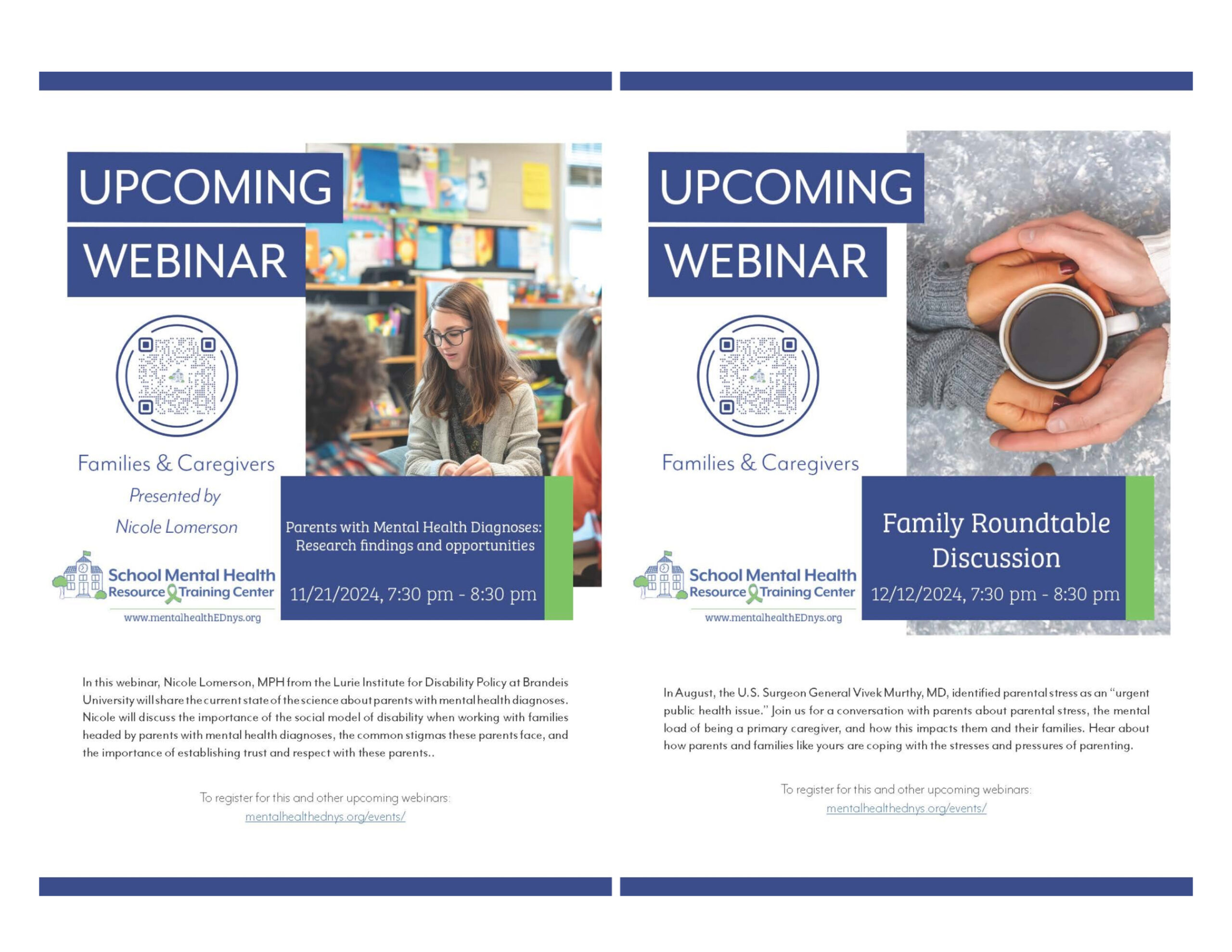 School Mental Health Resource Training Center: November Events and ...