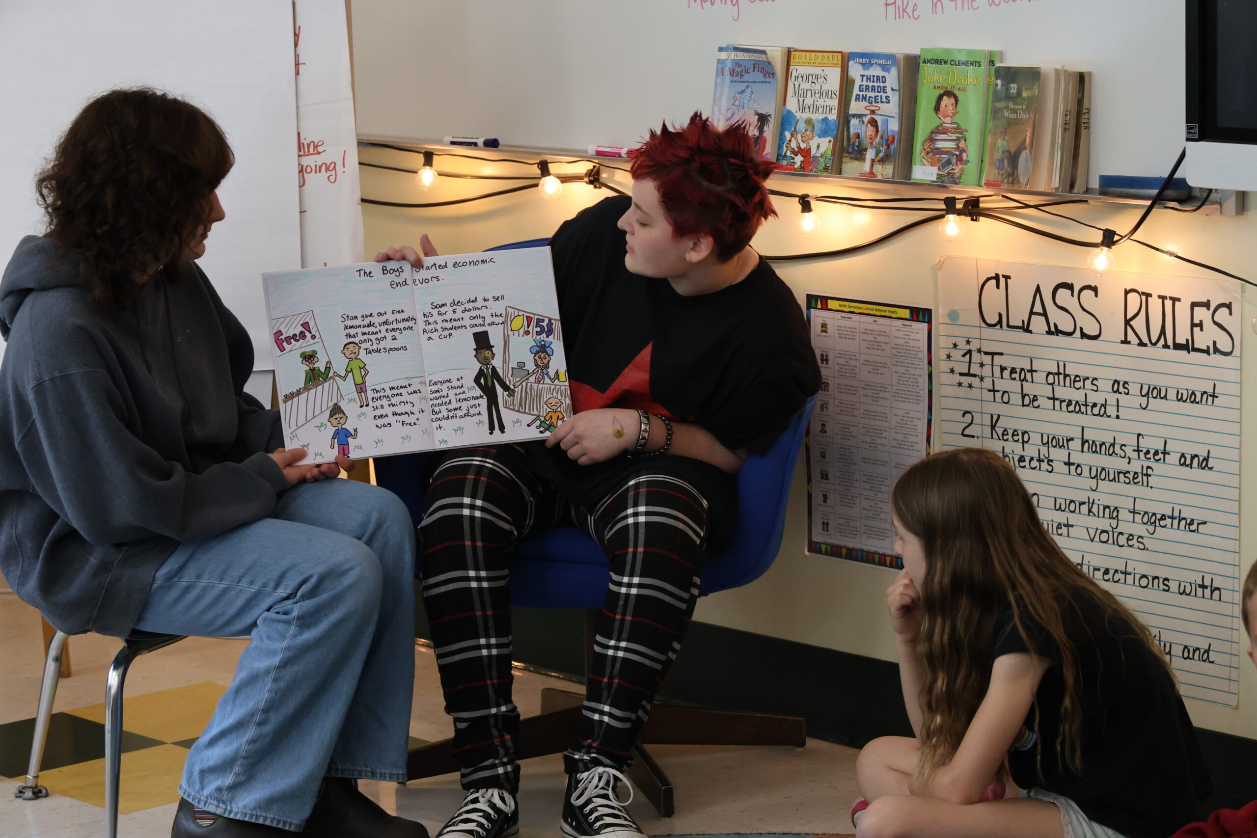 BHS Students Share Historical Fiction Writing Project With Third Grade ...
