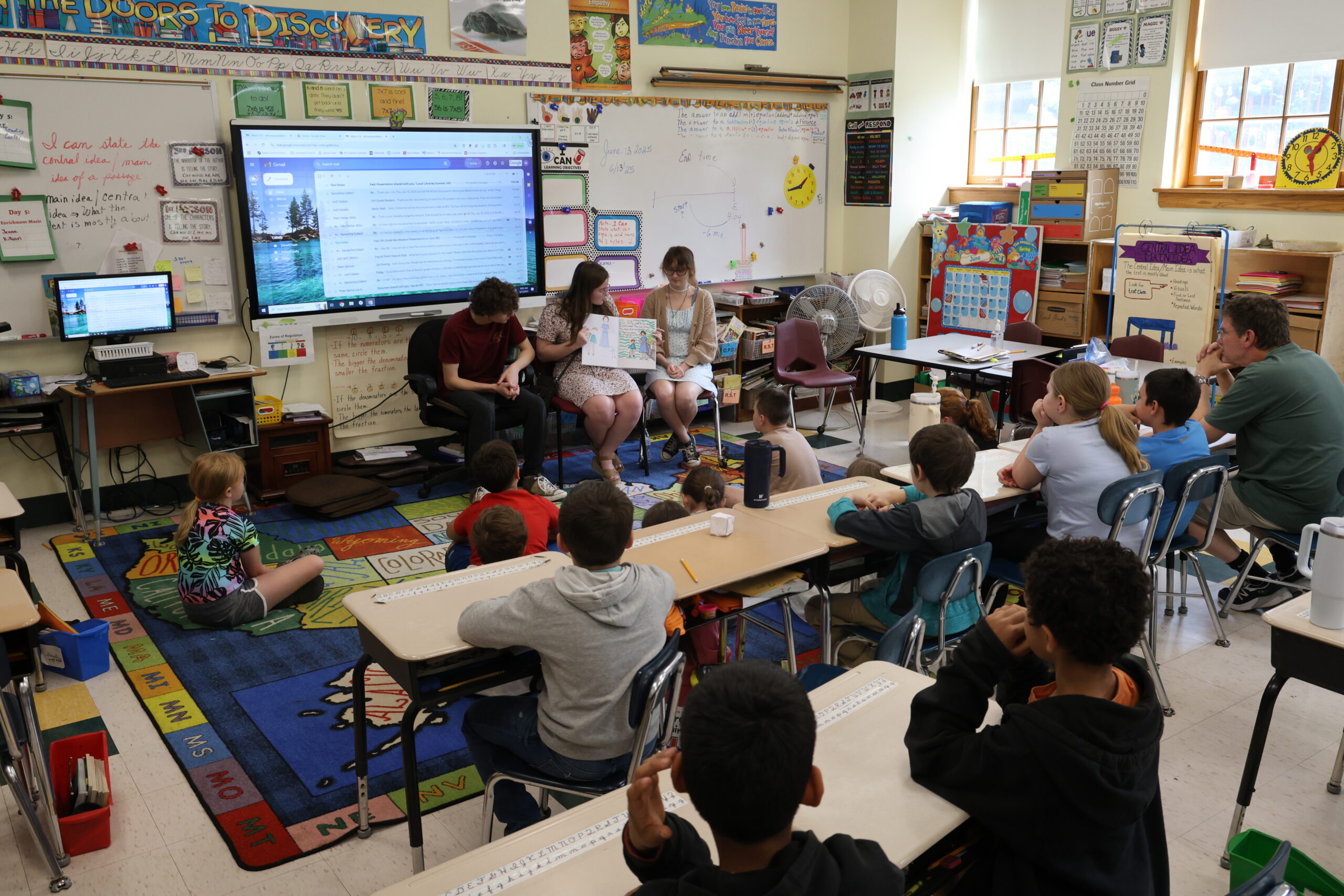 BHS Students Share Historical Fiction Writing Project With Third Grade ...