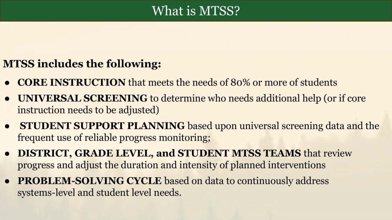 BCSD Multi-Tiered System of Supports (MTSS) | Berlin Central School ...