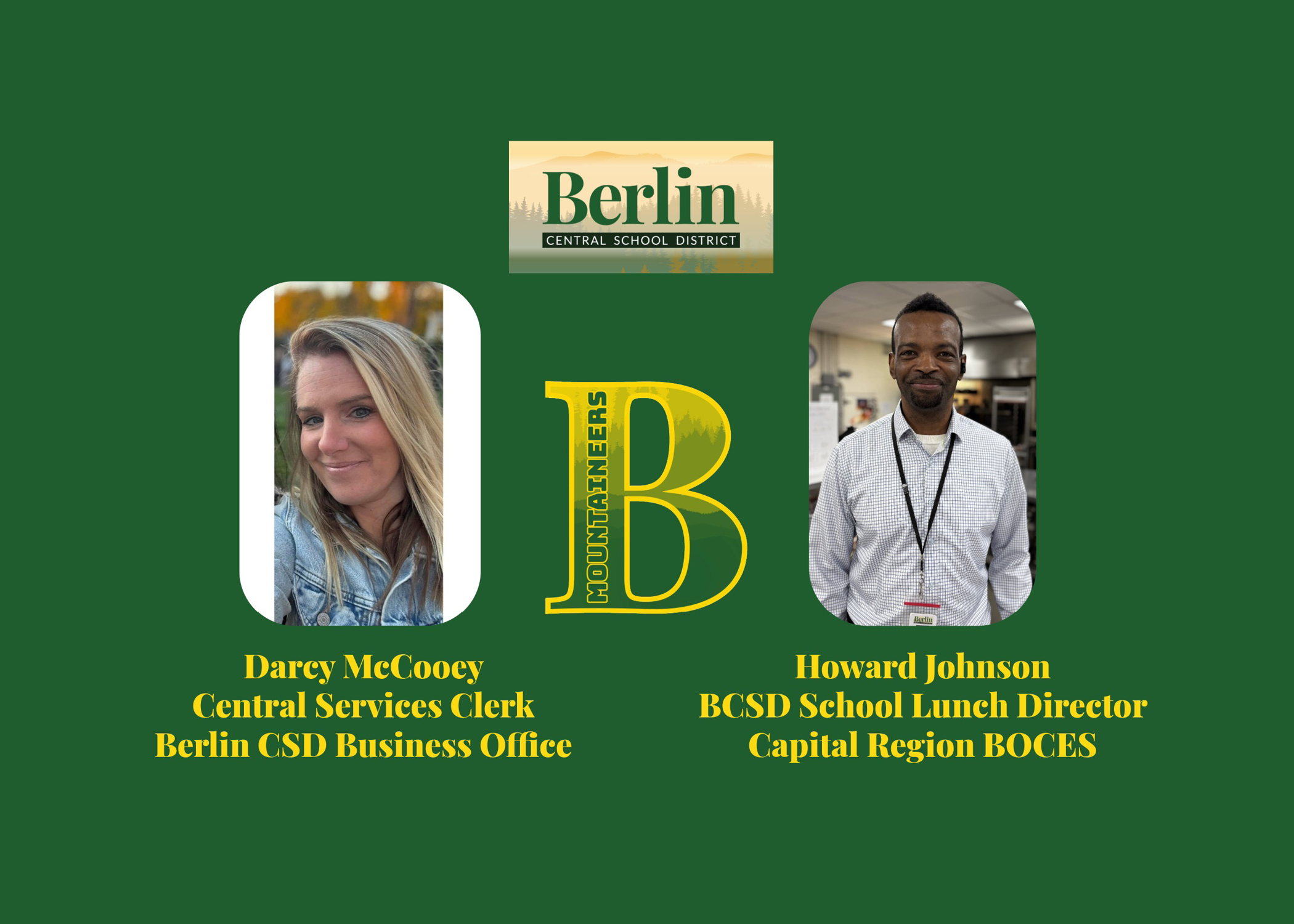 Get To Know Central Services Clerk Ms. McCooey and School Lunch ...