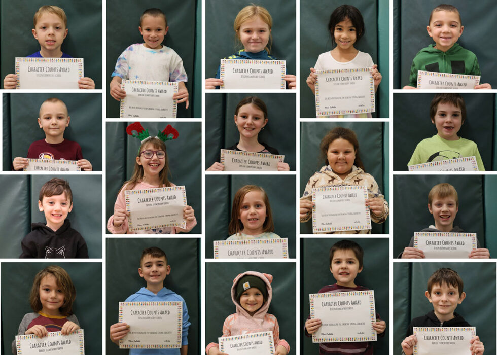 Berlin Elementary's December Character Education Assembly | Berlin ...