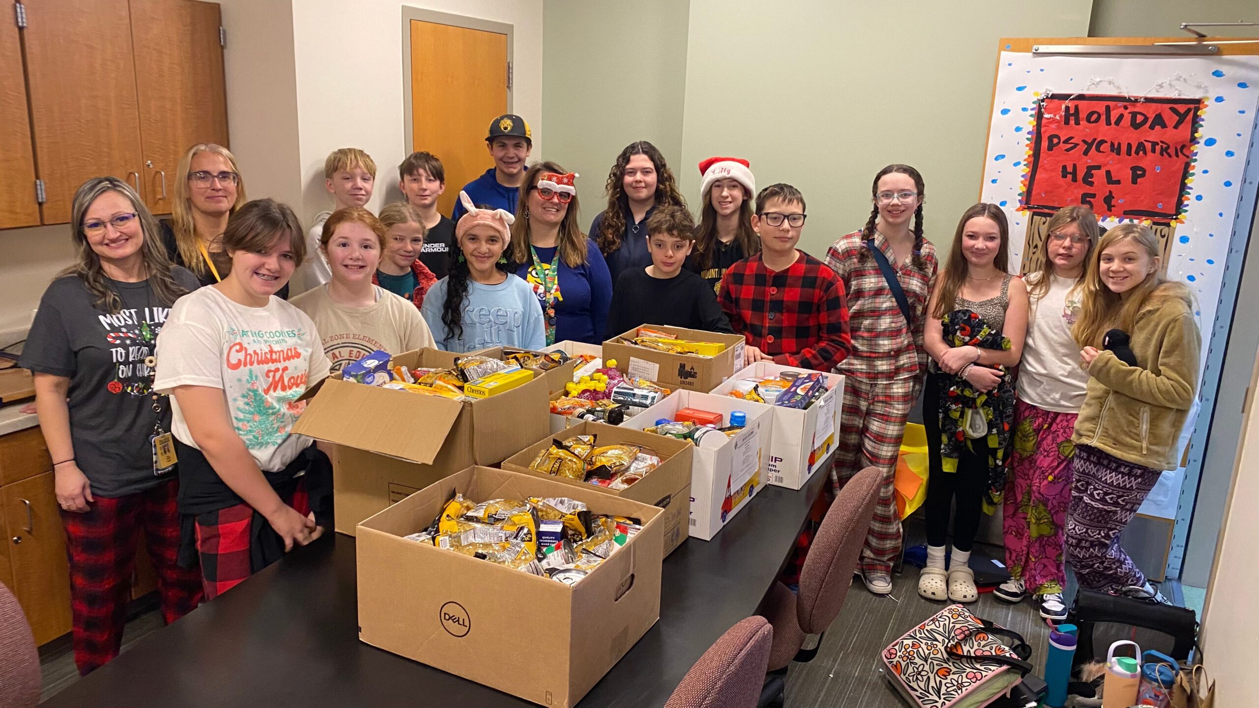 BMHS Student Council Gives Back With Food Drive | Berlin Central School ...
