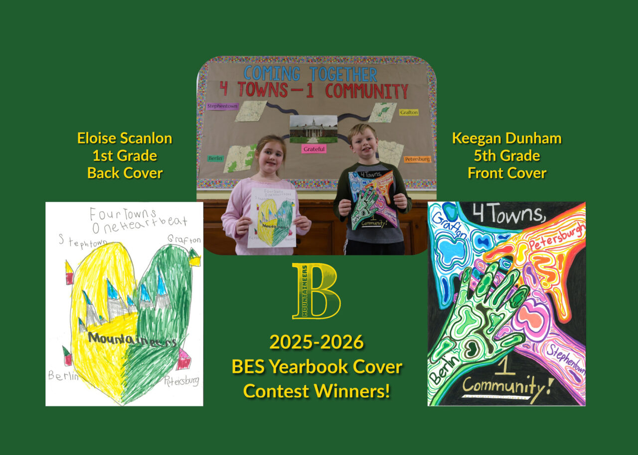 BES Announces the 2025-2026 Yearbook Cover Contest Winners | Berlin ...